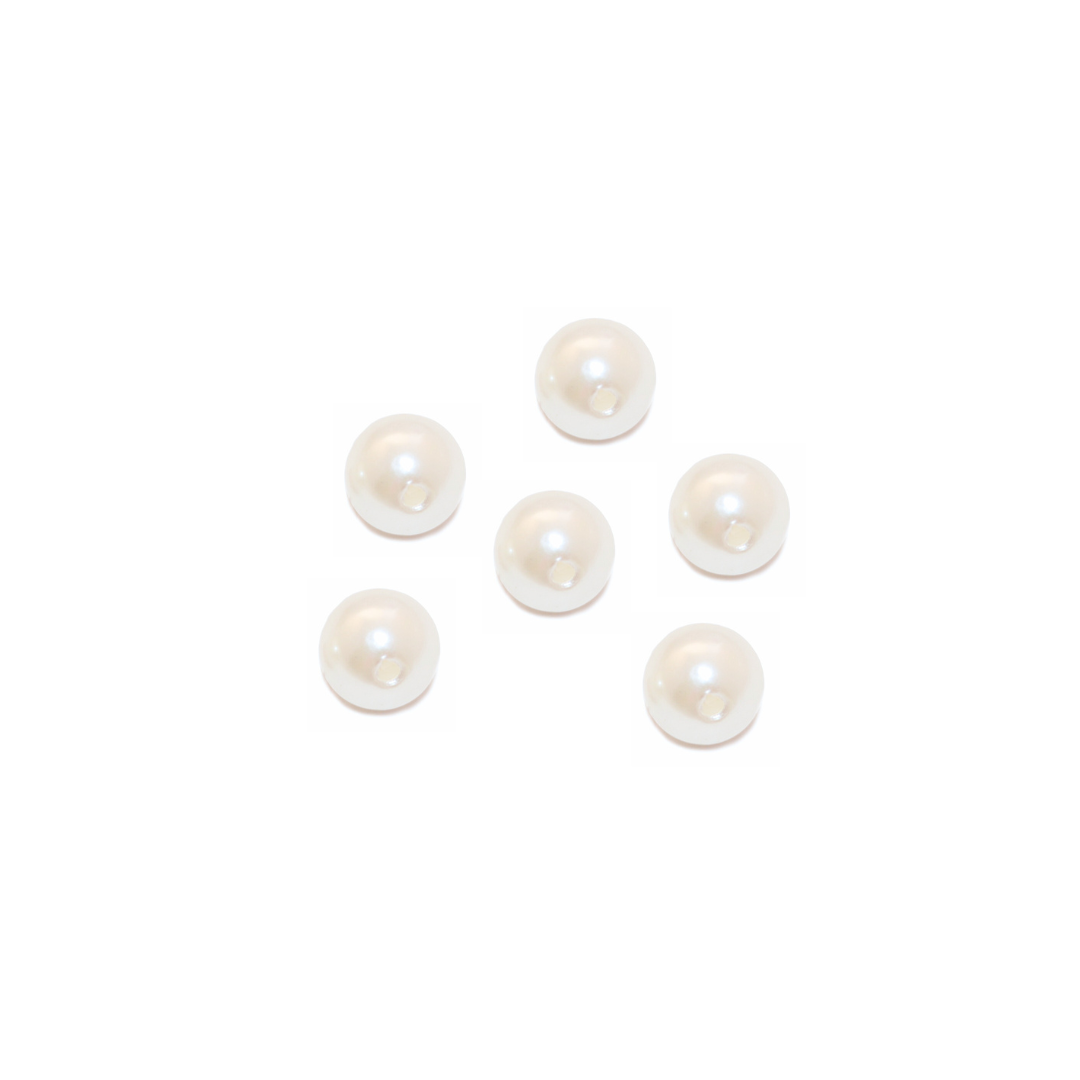 4MM REF-160-29 BEIGE PERLA PLASTICA ABS (VENTA X LIBRA) – Lili Bisutería
